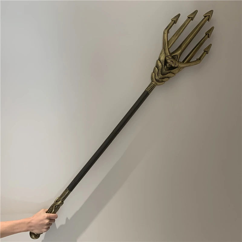 Arma Tridente De Poseidon Tridente De Metal De 22cm Dios De La Guerra