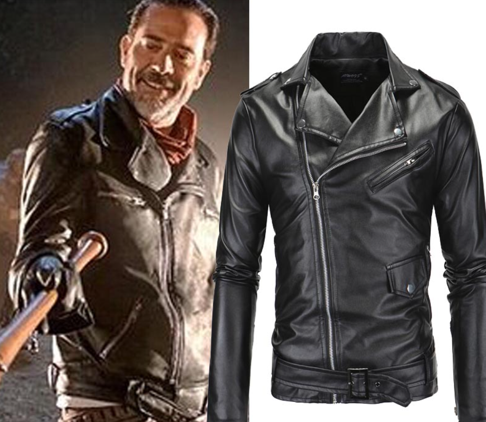 Jaqueta Negan TWD Couro de Plutônio - Nerd Loja