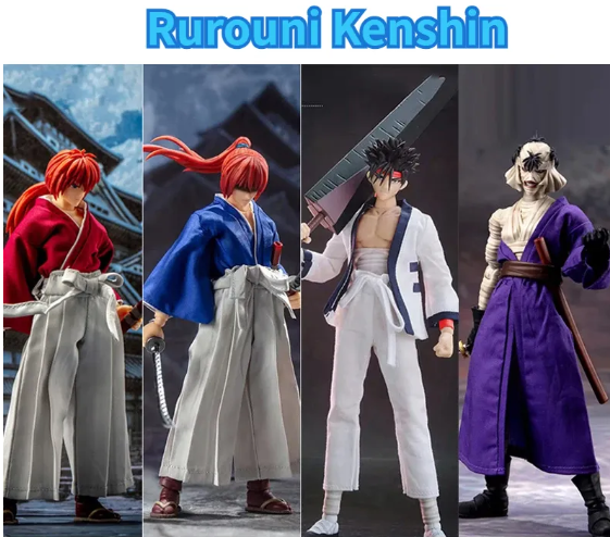 Action Figure Samurai X Rurouni Kenshin - Nerd Loja